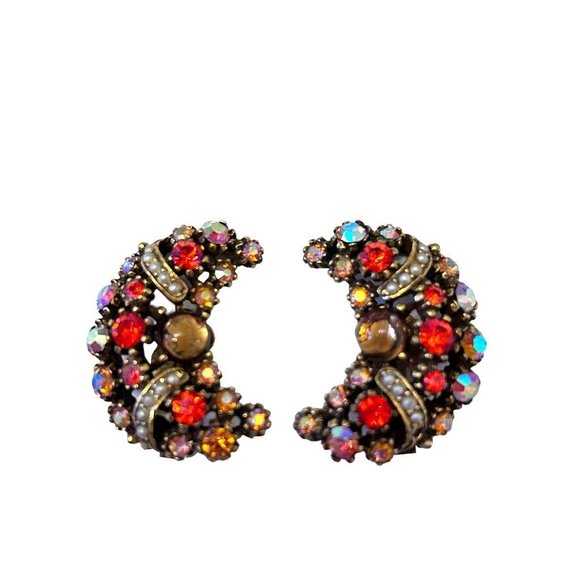 ART | Jewelry | Vintage 96s Signed Art Arthur Pepper Clip On Nonpierced ...